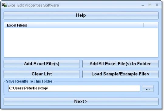 Excel Change File Properties Download Free With Screenshots And Review