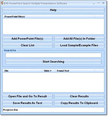 MS PowerPoint Search Multiple Presentations Software - Download Free ...
