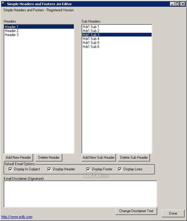 Simple Headers and Footers - Download Free with Screenshots and Review